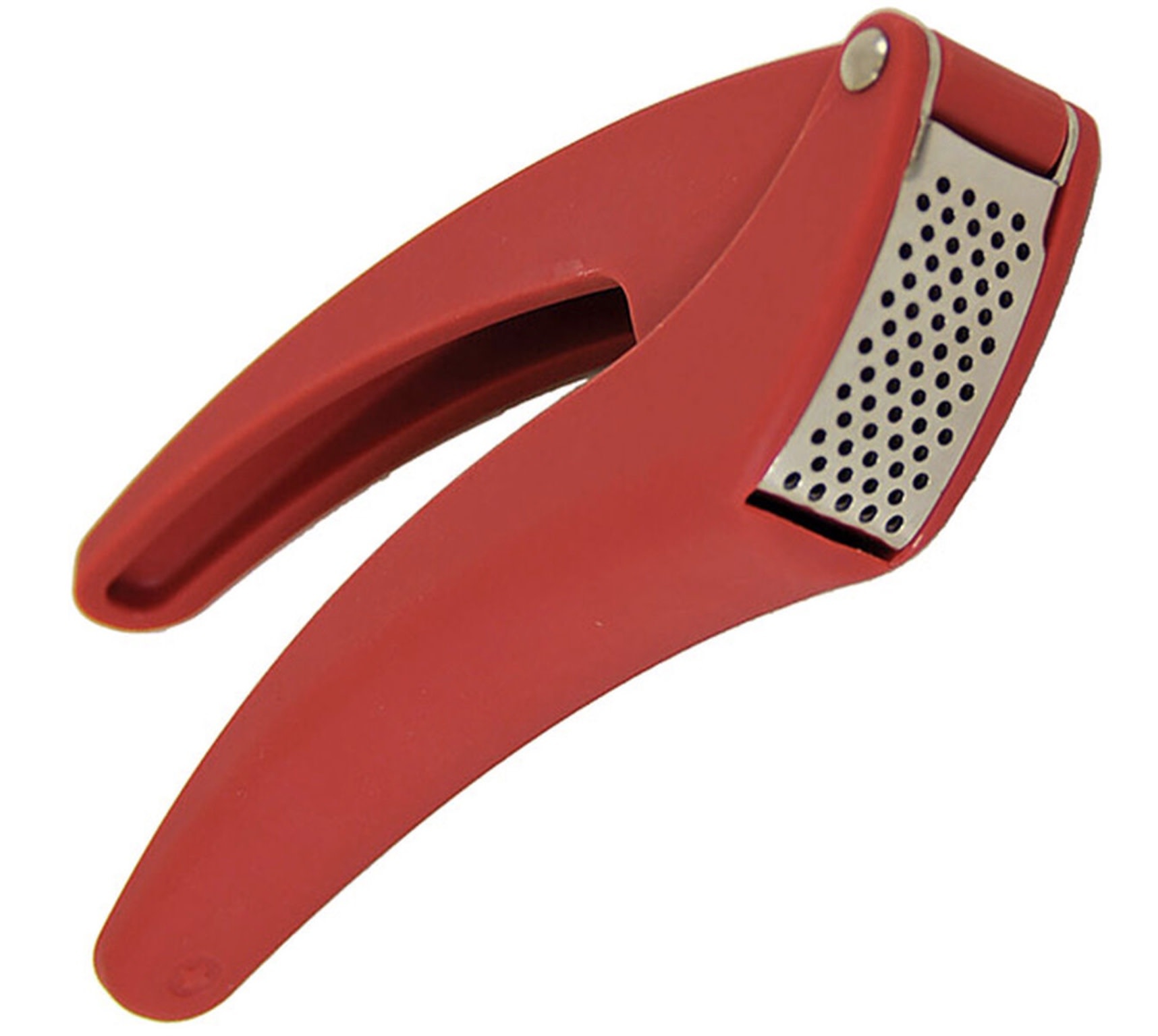 Easy-Clean Garlic Press Red - Blackstone's of Beacon Hill