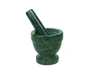 Mortar & Pestle Green marble - Blackstone's of Beacon Hill