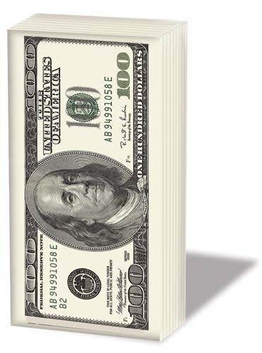 Paperproducts Design 100 Dollar Bill Sniff Tissue - Blackstone's of ...