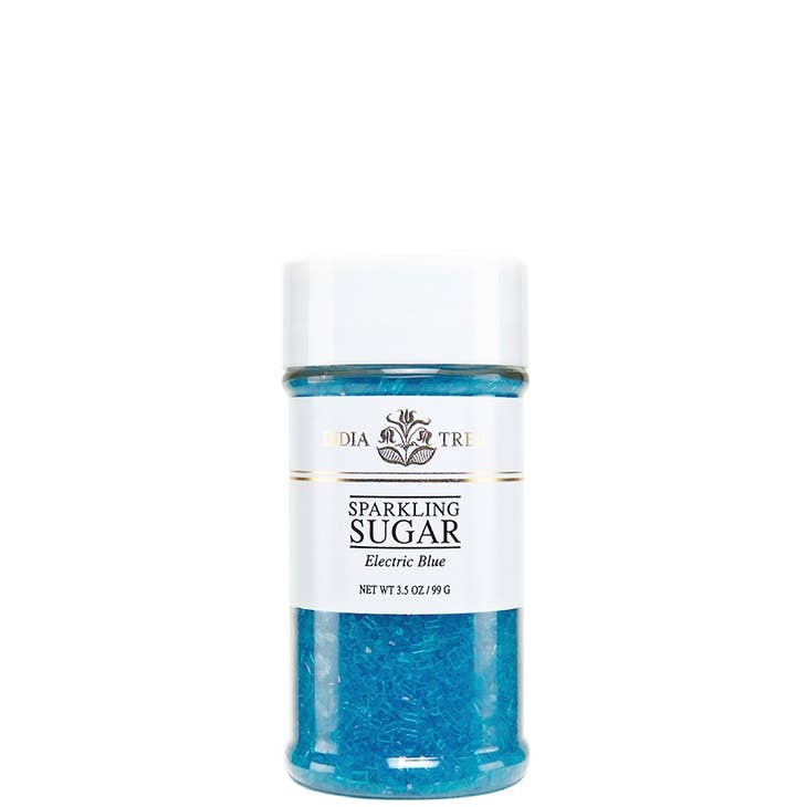 India Tree Electric Blue Sparkling Sugar Small Jar 3.5 oz - Blackstone ...