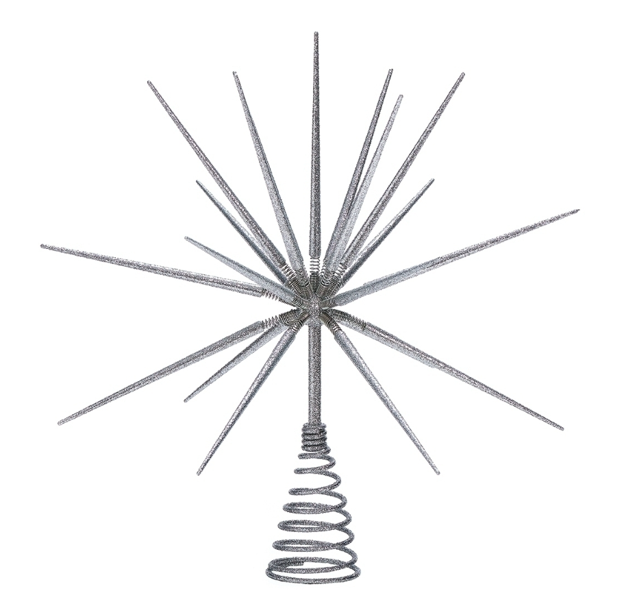 Roman 15" Silver Burst Tree Topper - Blackstone's of Beacon Hill