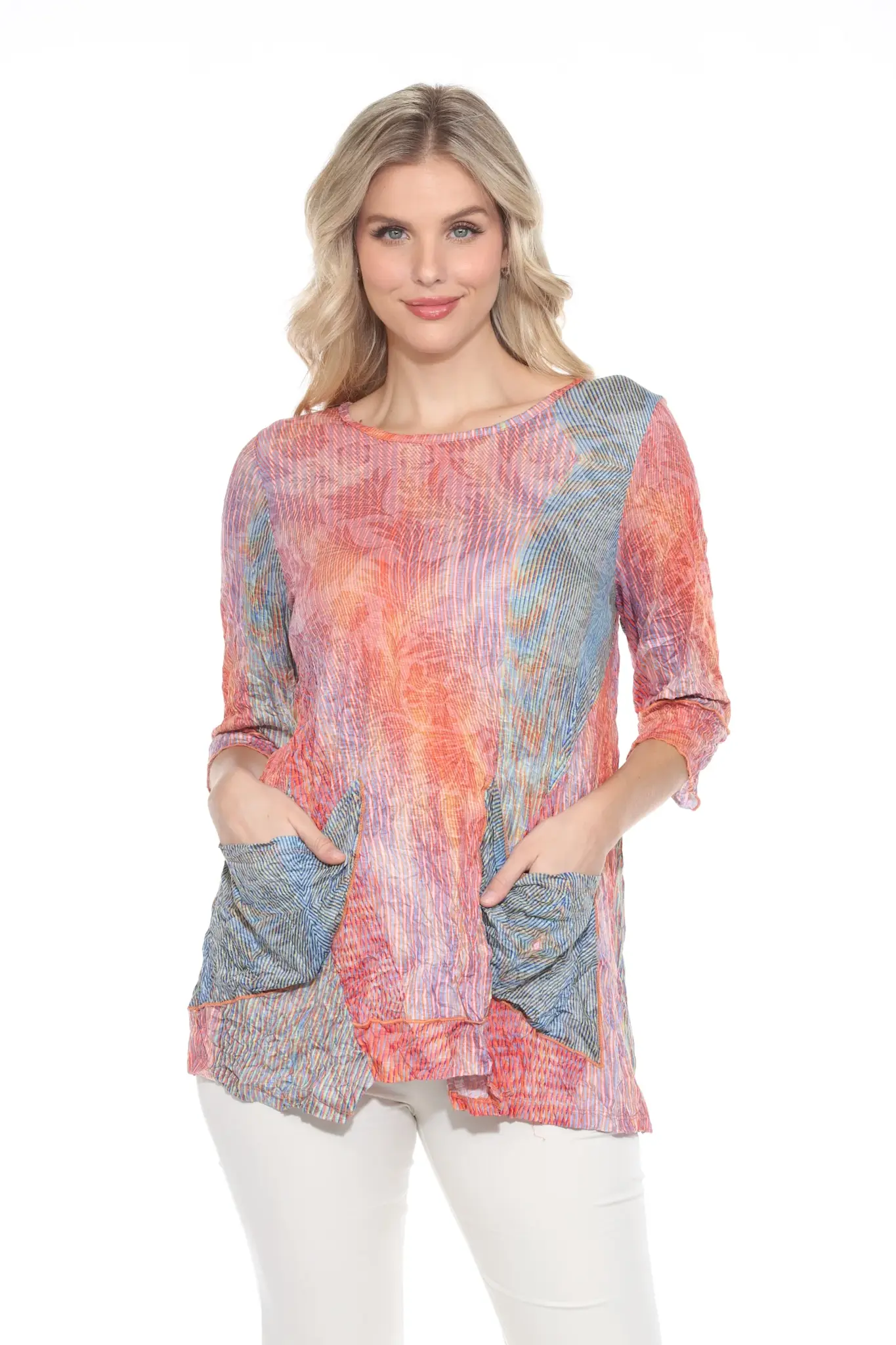 Two Pocket Tunic (Horizon Lines) - Tazmaraz