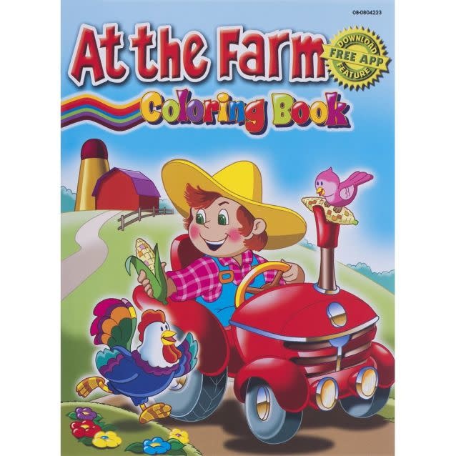 Kids Coloring Book - Farm - Cowpokes Western Shop