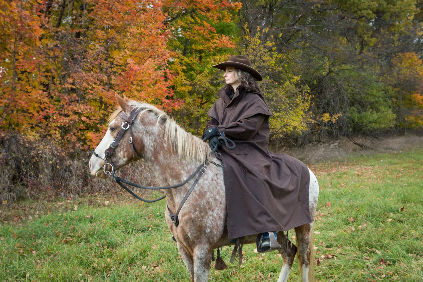 Muddy Creek Long Rain Coat For Men and Women - Cowpokes Western Shop