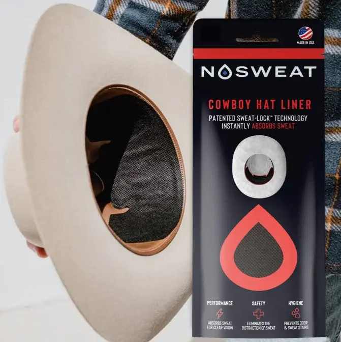 No Sweat Cowboy Hat Liner - Cowpokes Western Shop