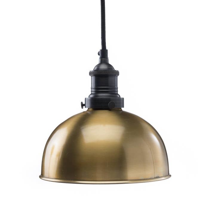 Half Round Shade - Brass - Clara Ida Frances, Inc