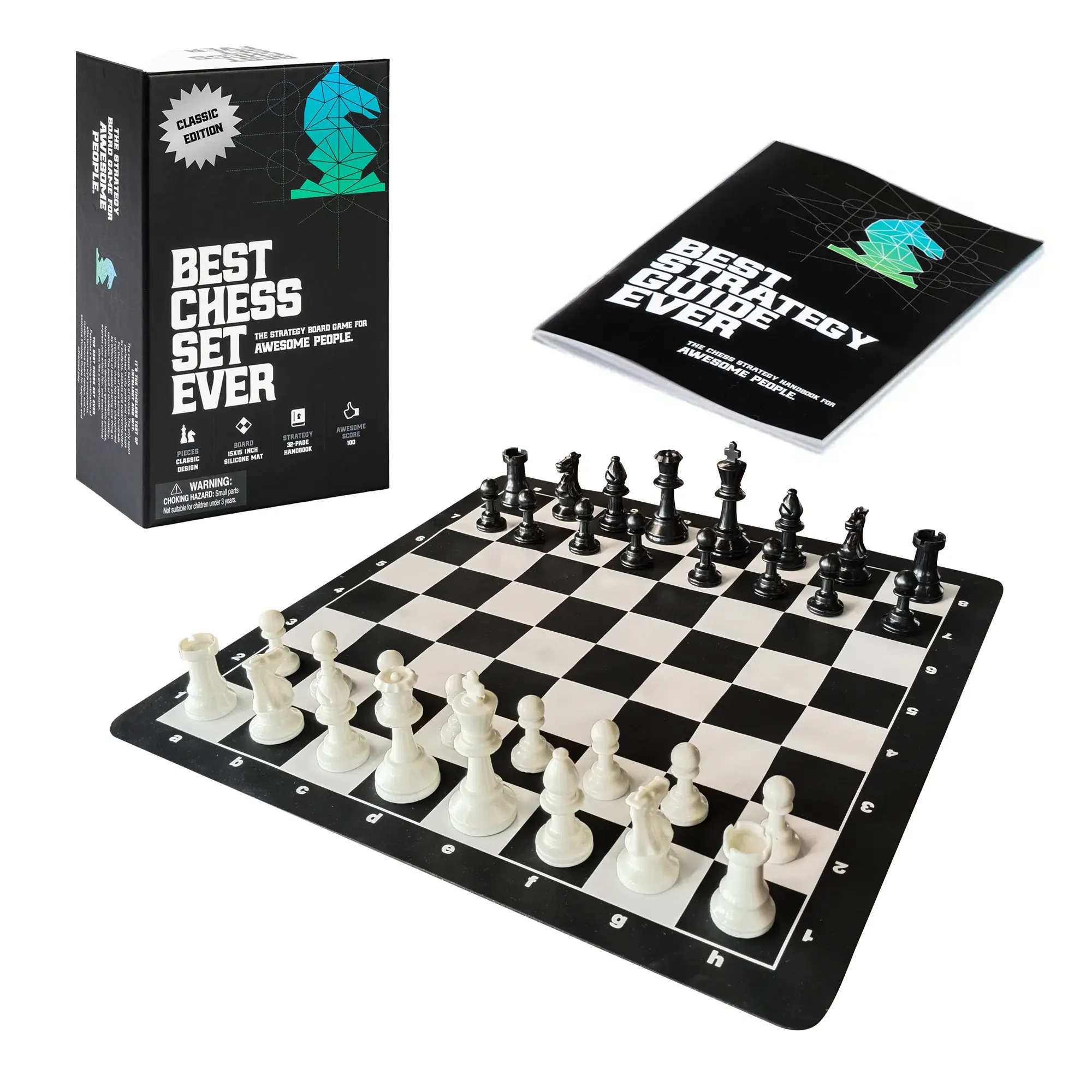 Best Chess Set Ever 1x Travel - Goblin Games