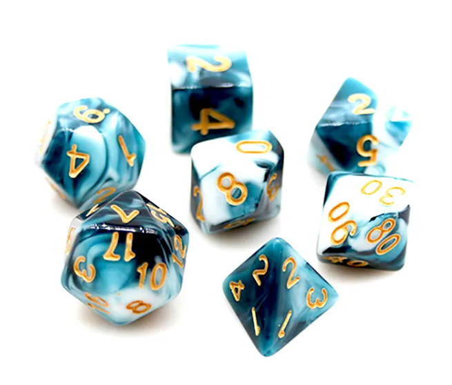 Goblin Dice Riptide Dice Set - Goblin Games