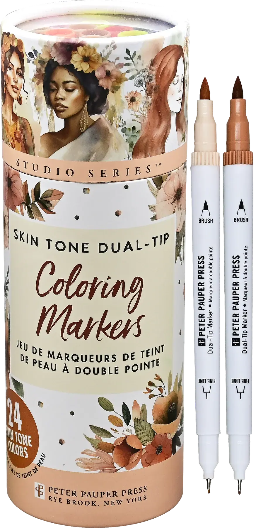 Studio Series Dual-Tip Skin Tone Markers (Set of 24) - Goblin Games
