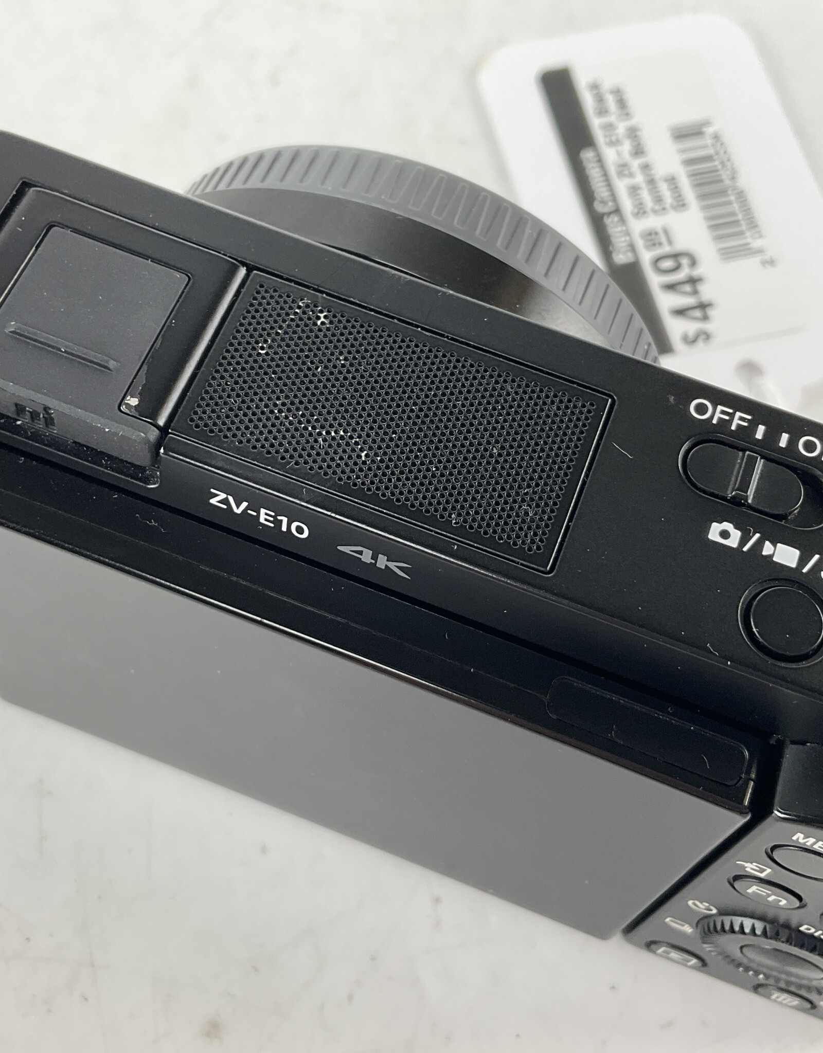 Sony ZV-E10 Black Camera Body Used Good - Biggs Camera