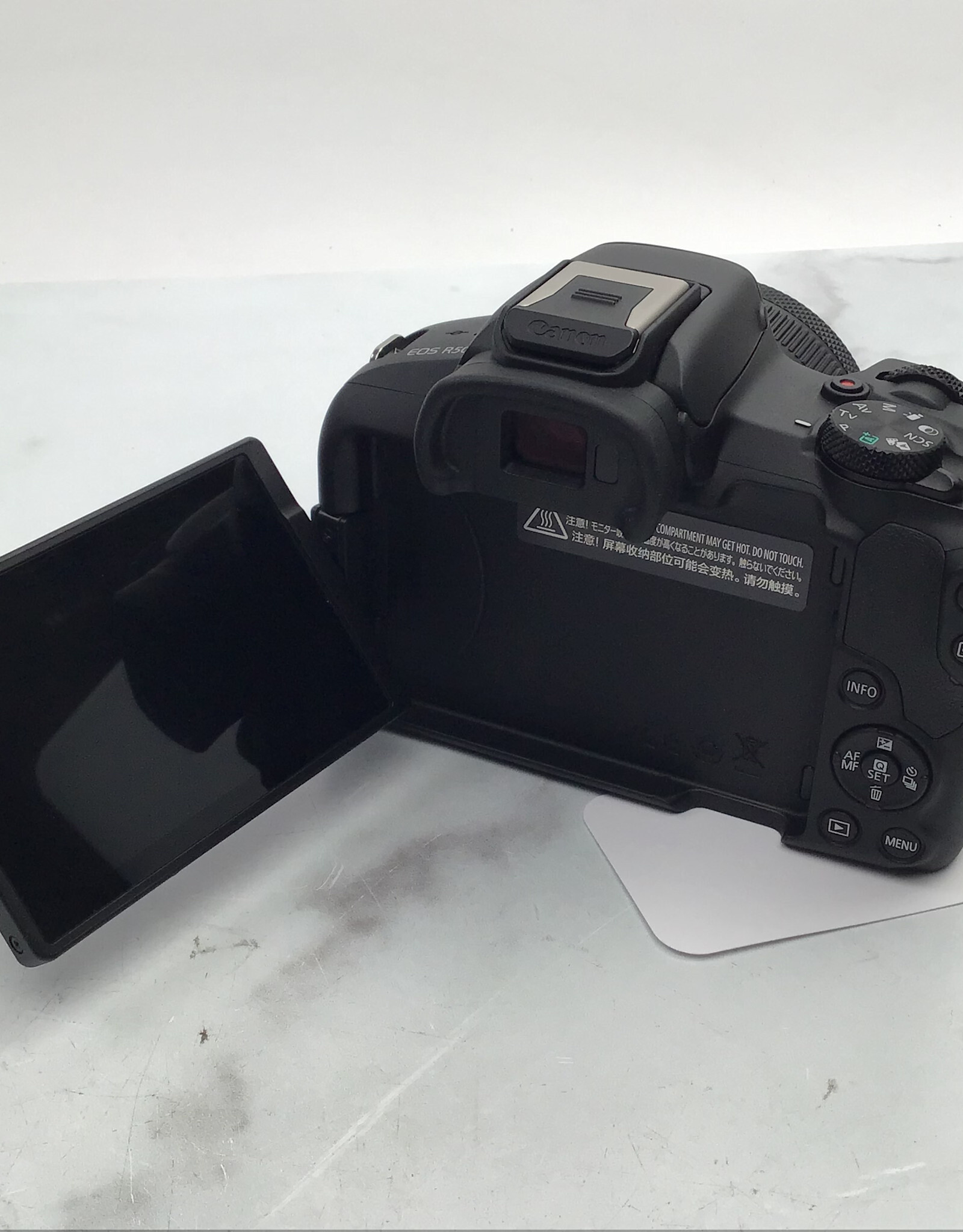 Canon EOS R50 Camera w/ 18-45mm Used Good - Biggs Camera