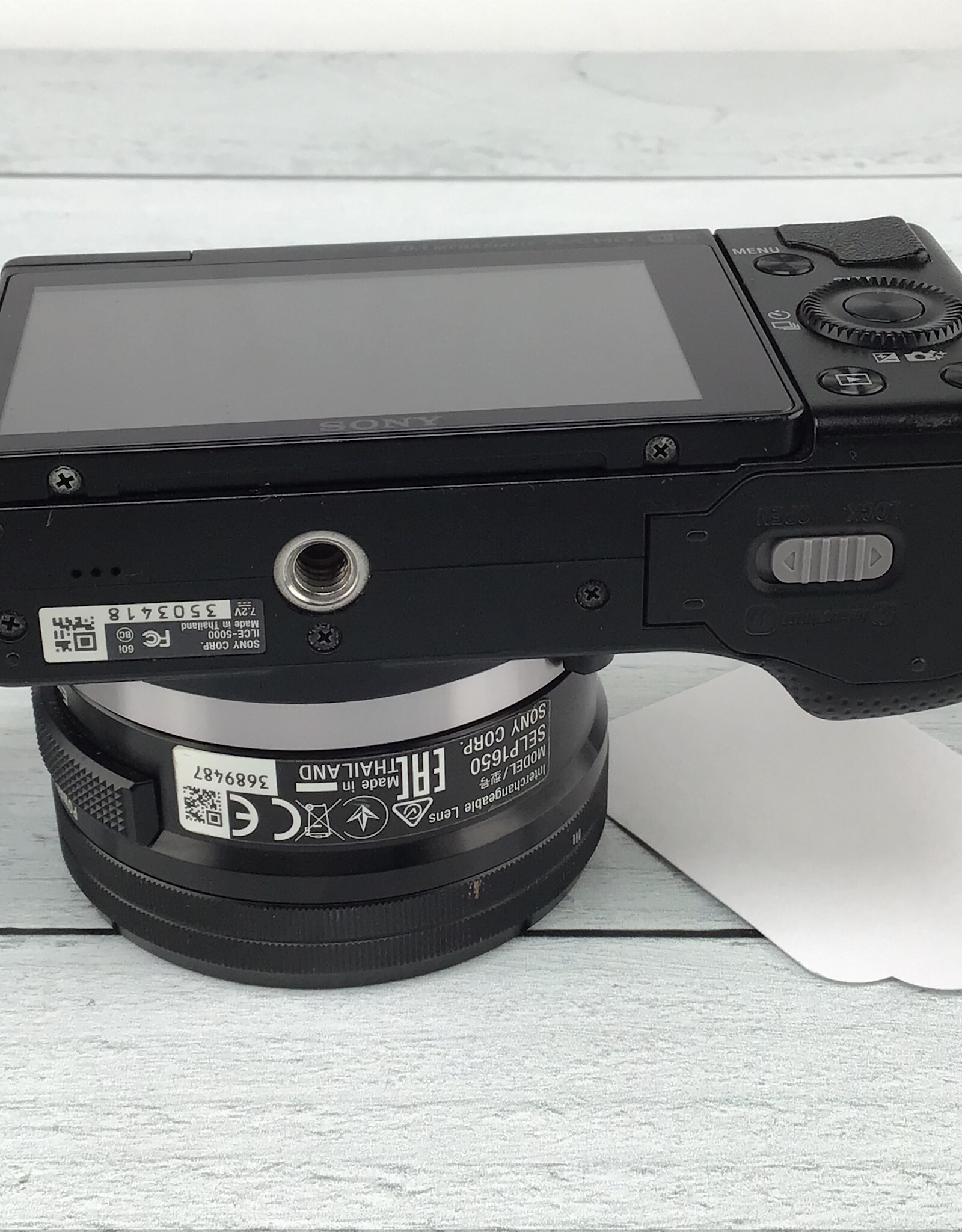 Sony A5000 Camera w/ 16-50mm Used Good - Biggs Camera