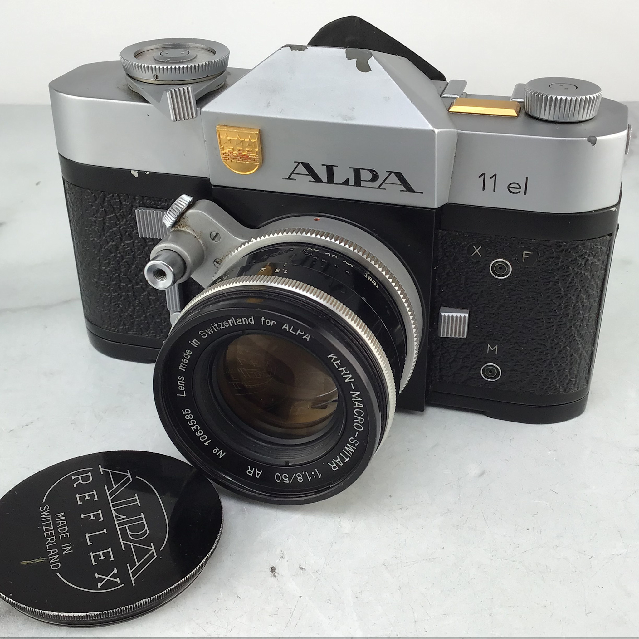 Alpa 11 el Camera w/ Kern 50mm f1.8 Used Good - Biggs Camera