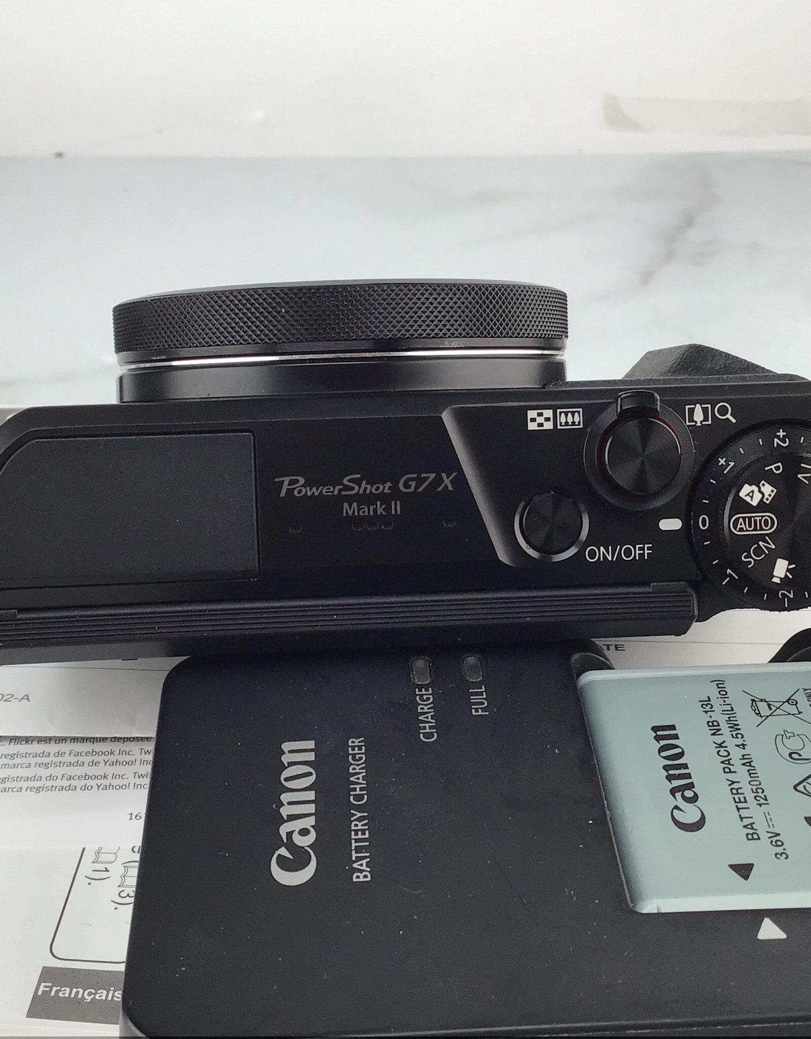 Canon PowerShot G7X Mark II Camera in Box Used EX - Biggs Camera