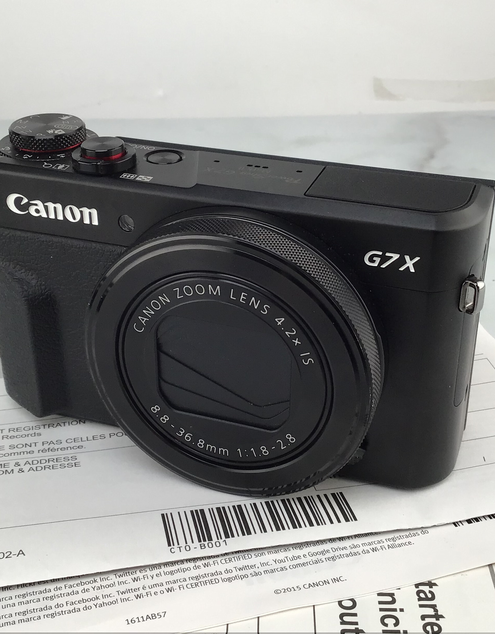 Canon PowerShot G7X Mark II Camera in Box Used EX - Biggs Camera