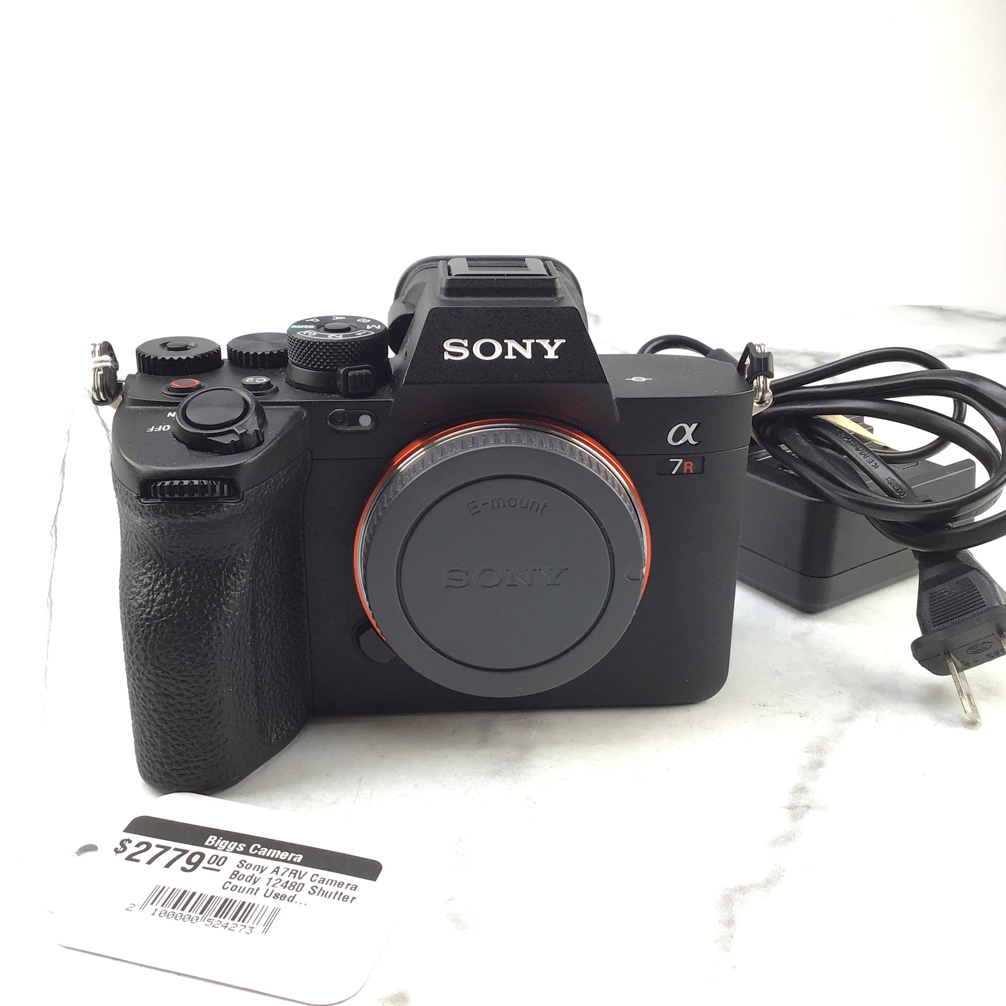 Sony A7RV Camera Body 12480 Shutter Count Used Good - Biggs Camera
