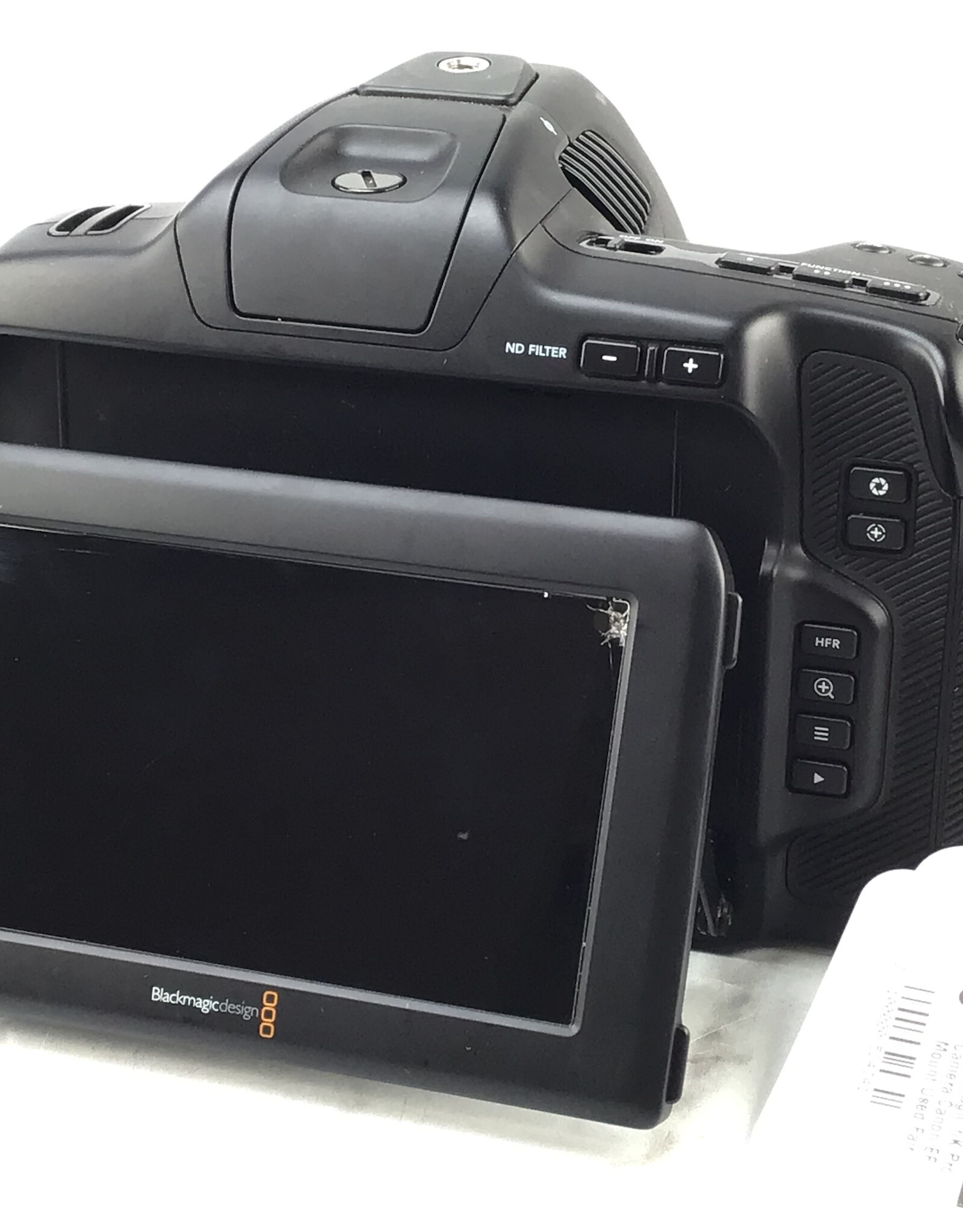 Blackmagic 6K Pro Camera Canon EF Mount Used Fair - Biggs Camera