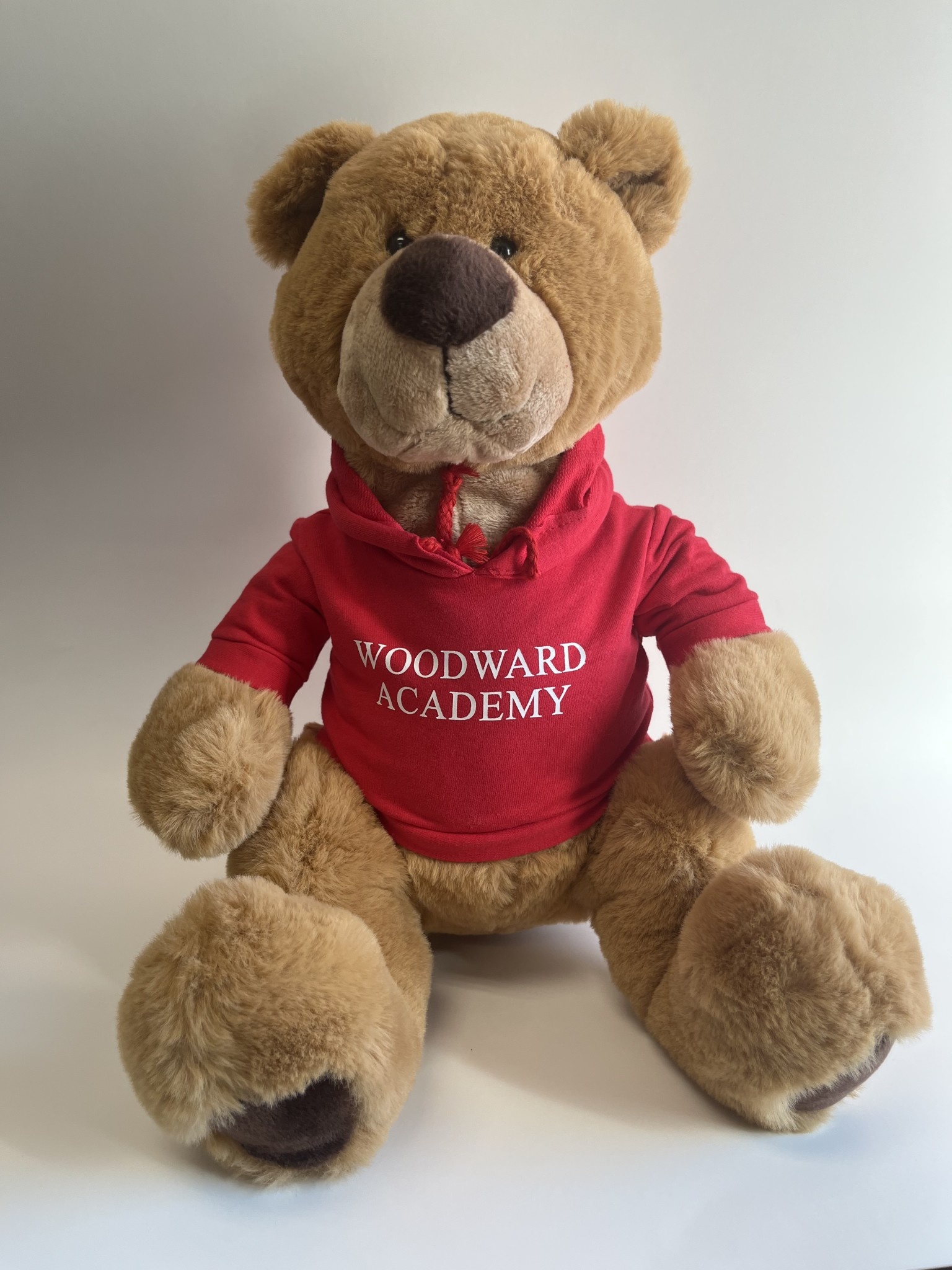 Plush Bruno Bear Hood - Woodward Academy