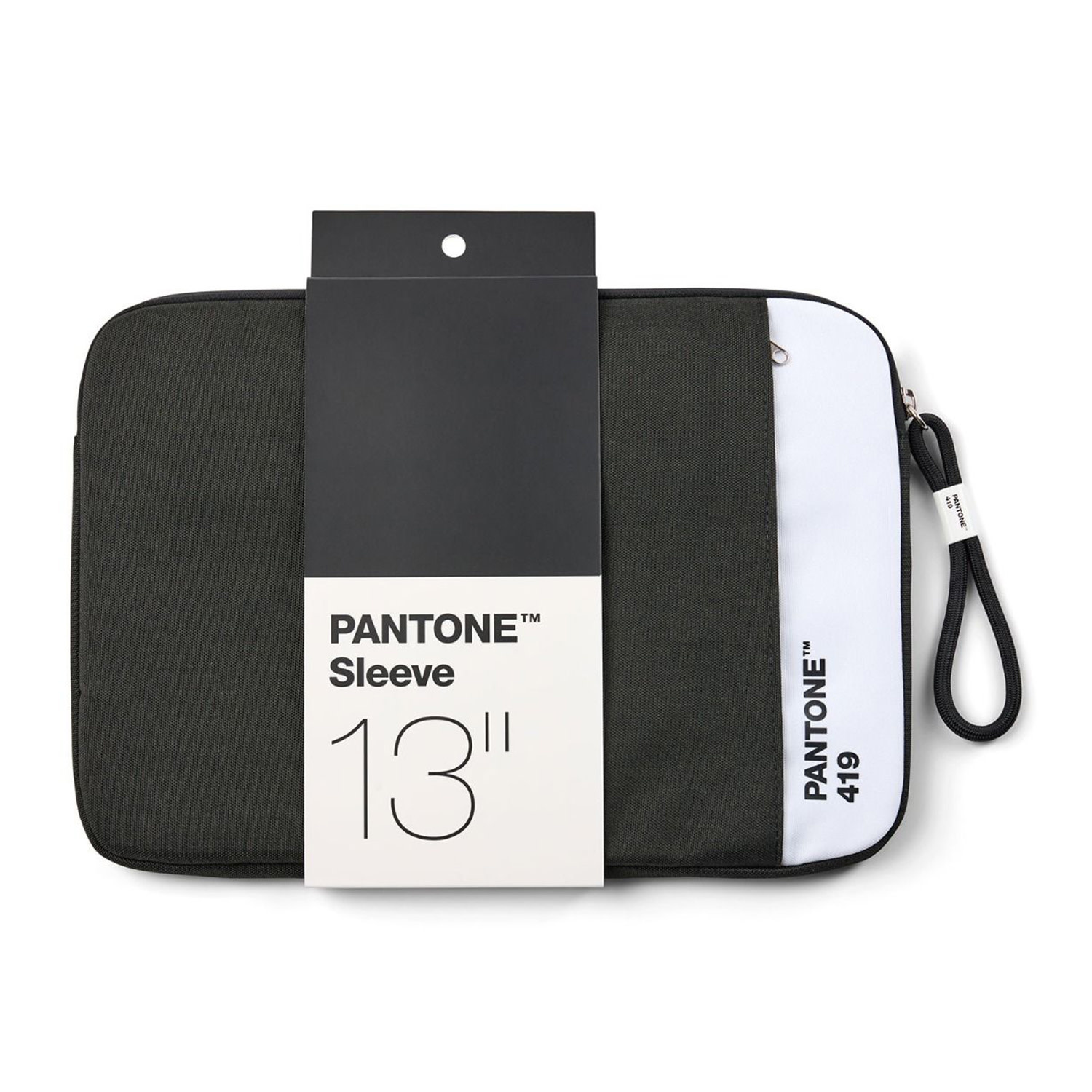 Pantone 13-inch Tablet Sleeve, Black - Swipe Design