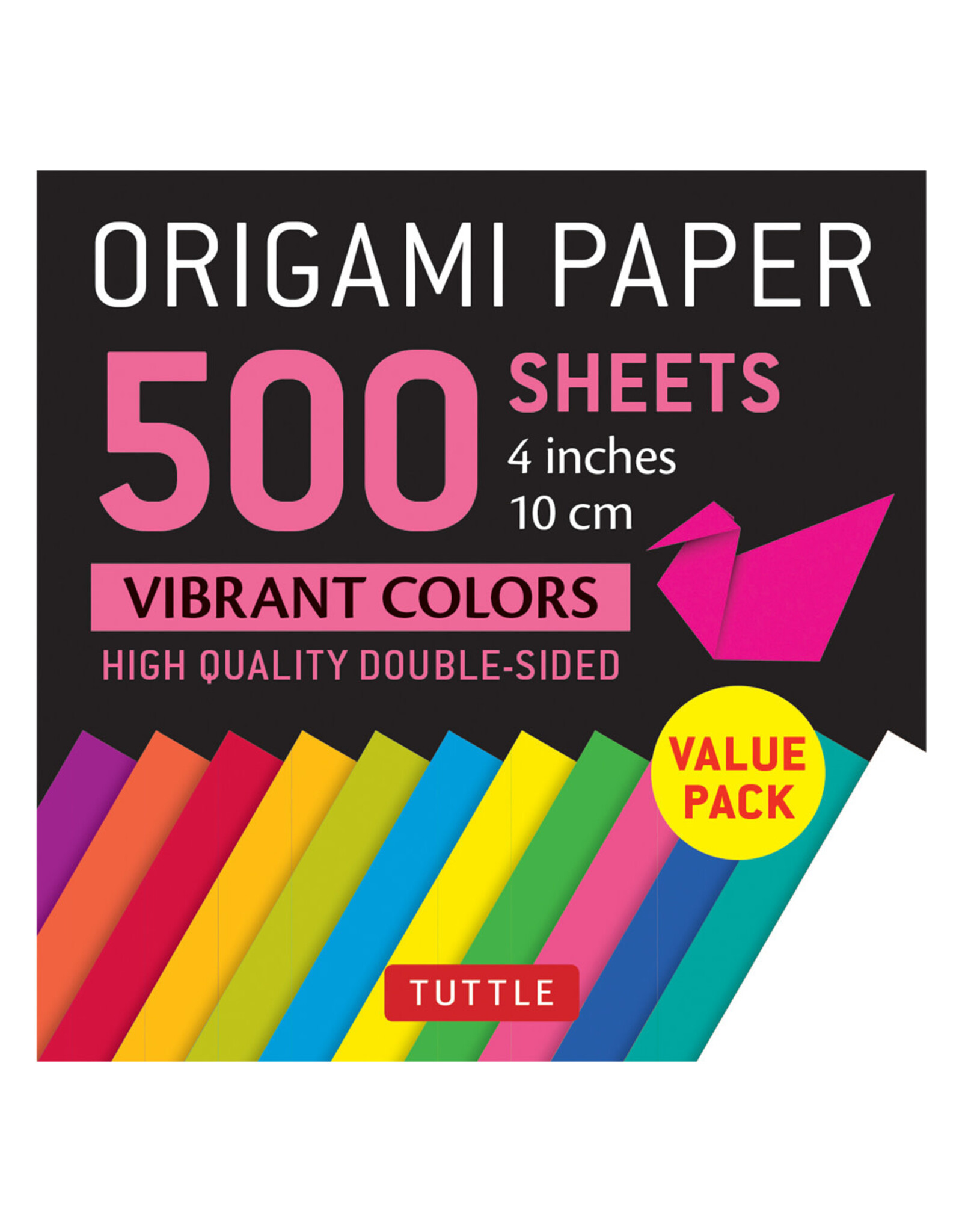Origami Paper 500 Sheets 4x4" - Swipe Design