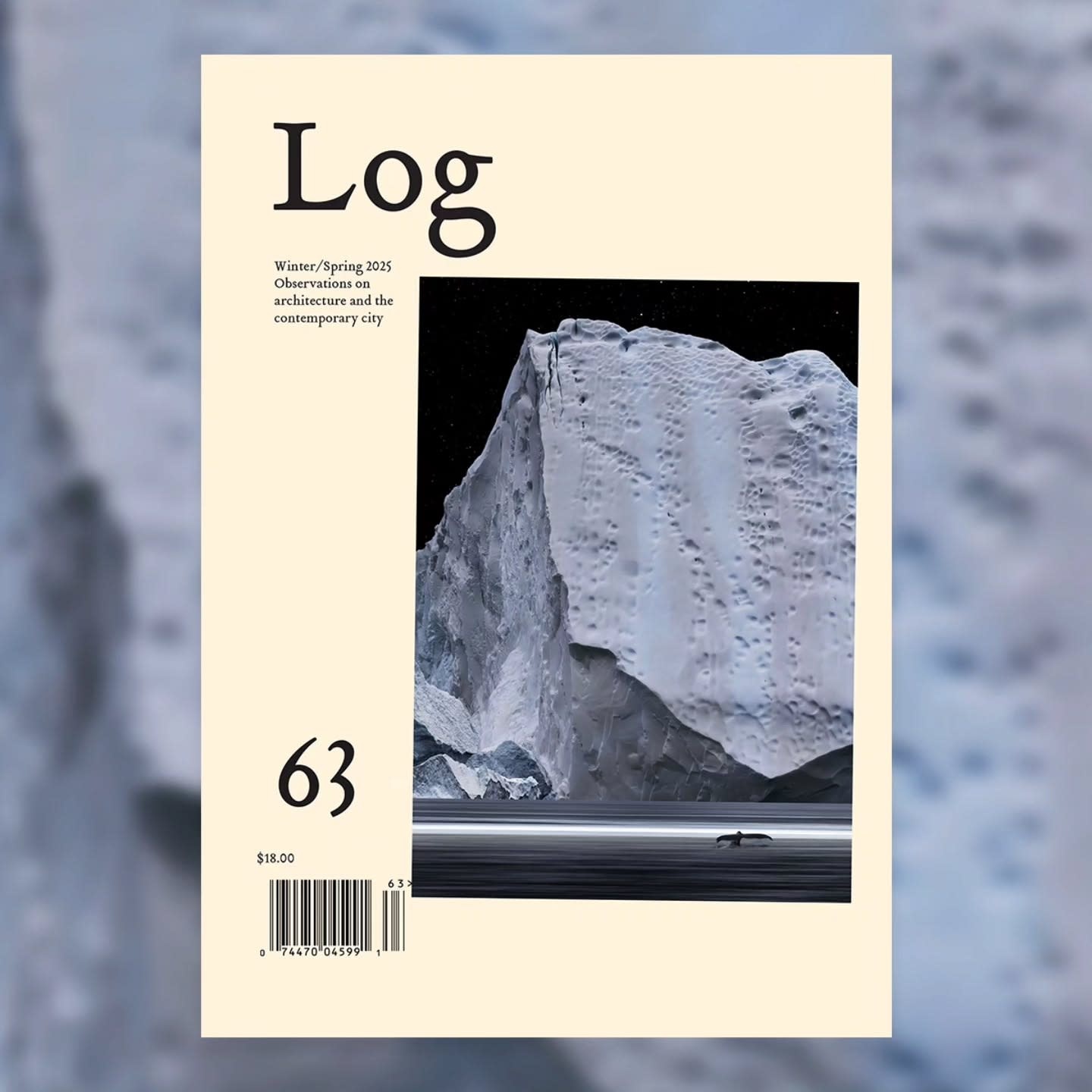 Log Magazine #63 - Winter/Spring 2025 - Swipe Design