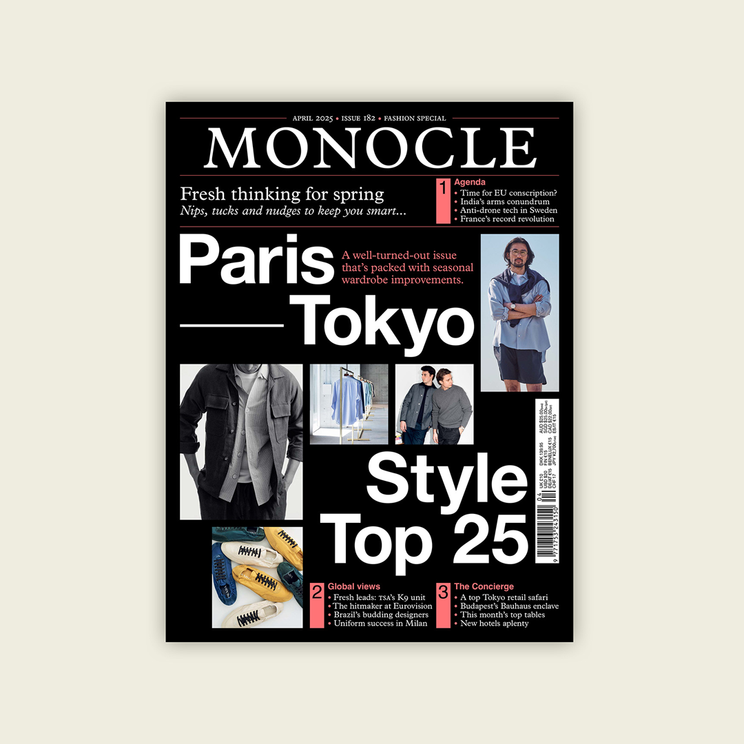Monocle Magazine, April 2025 Issue #182 - Swipe Design