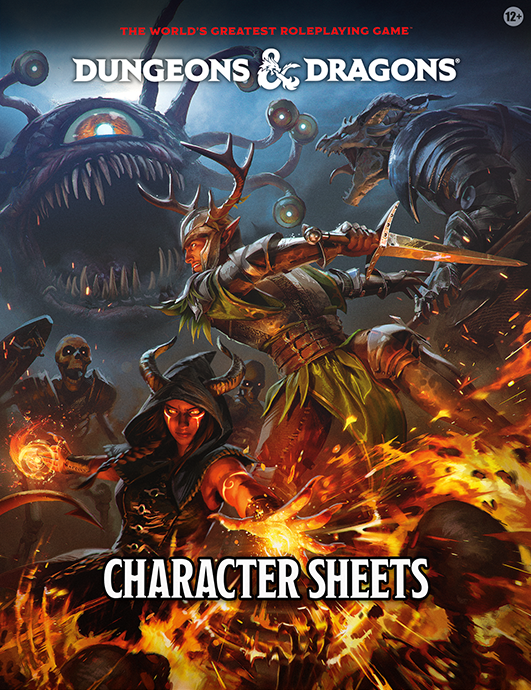 DND RPG 2024 CHARACTER SHEETS - Gizmos Galaxy