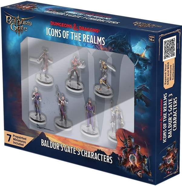 DND ICONS BALDUR'S GATE 3 CHARACTER BOXED SET - Gizmos Galaxy