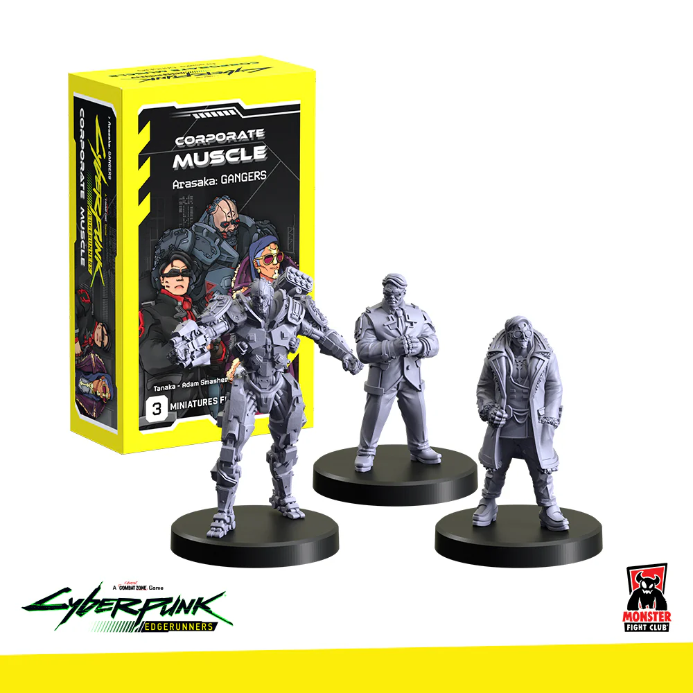 CYBERPUNK EDGERUNNERS CORPORATE MUSCLE (ARASAKA GANGERS) - Gizmos Galaxy