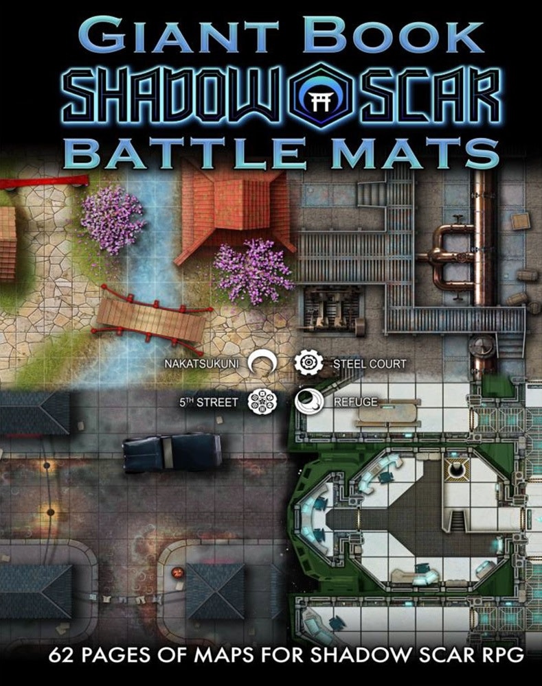 GIANT BOOK OF SHADOW SCAR BATTLE MAPS - Gizmos Galaxy