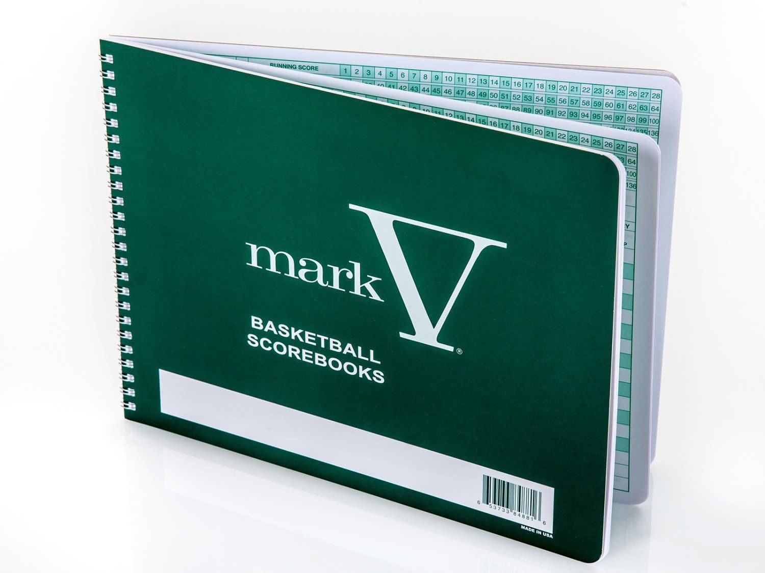 Mark V Basketball Scorebook - Jonquil Sporting Goods