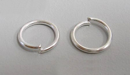 Jump Ring 10mm Silver approx 20g x100 NF - Strung Out On Beads