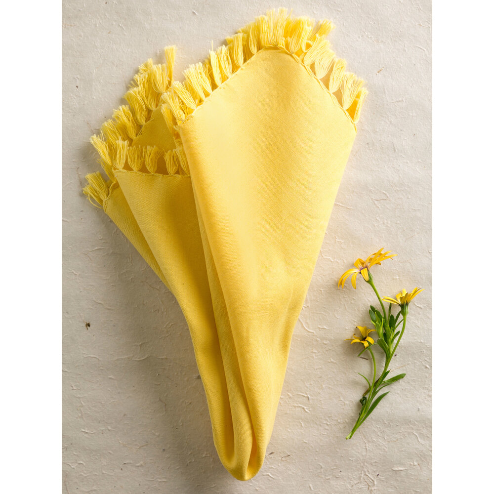 Napkin Essential Yellow - Cottonwood Kitchen + Home