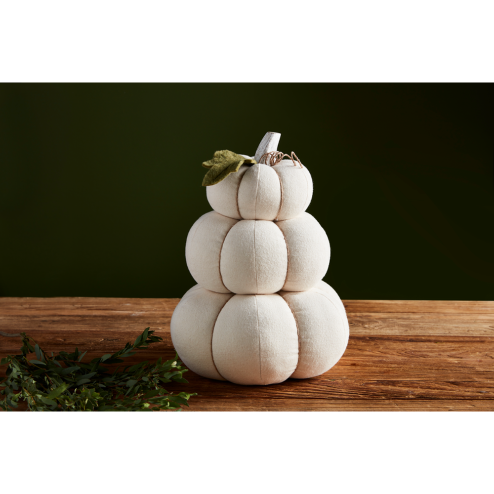 Cream Stacked Pumpkins - Cottonwood Kitchen + Home