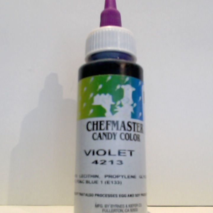 CHEFMASTER CANDY COLOR VIOLET 2.2 OZ - Bakers' Niche