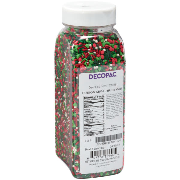 CHRISTMAS FUSION MIX JAR 26 OZ - Bakers' Niche