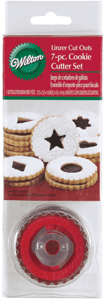 RND BASIC LINZER COOKIE CUTTER SET 7 PC - Bakers' Niche