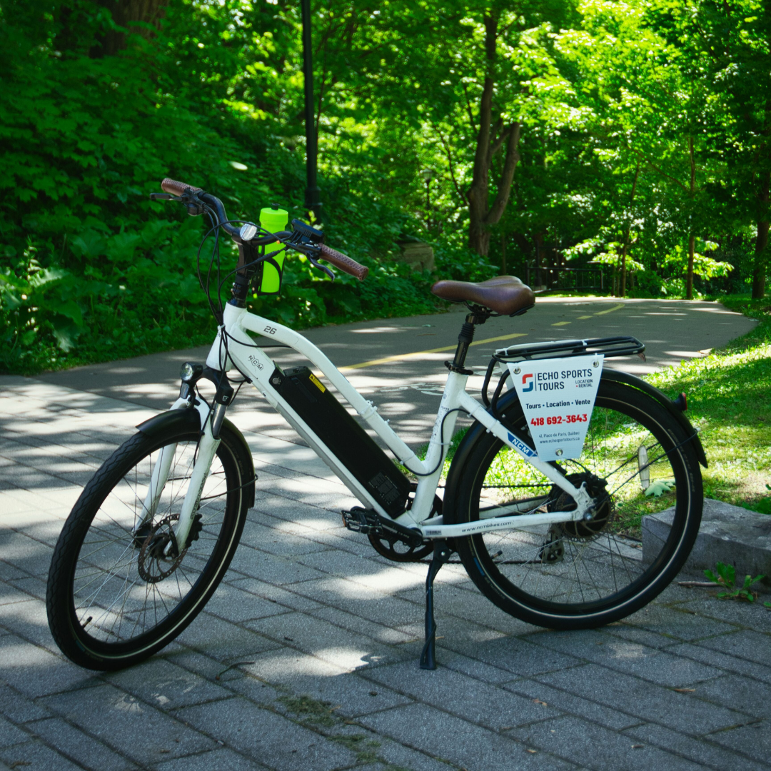Electric bike rental in Québec city - Echo Sports Tours