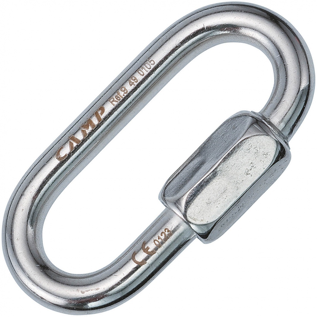 Oval Quicklink 8mm Stainless Steel - Bentgate Mountaineering