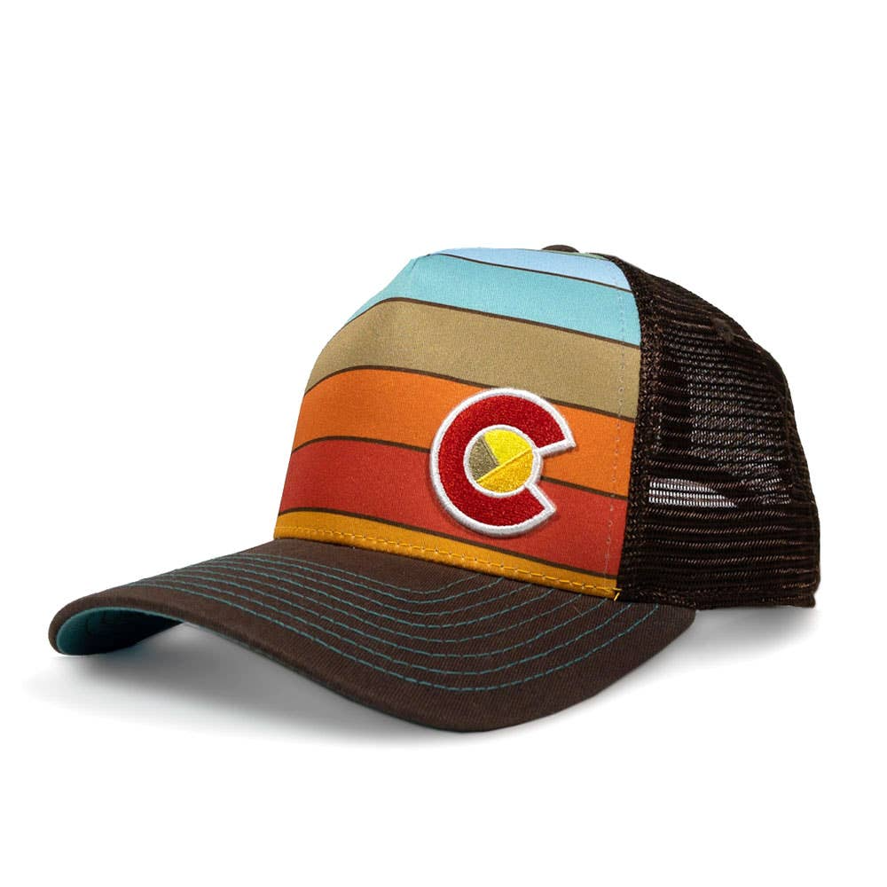 Yo Colorado Wanderlust Trucker Hat - Bentgate Mountaineering