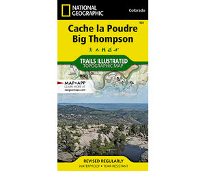 Trails Illustrated 101 Cache La Poudre, Big Thompson - Bentgate ...