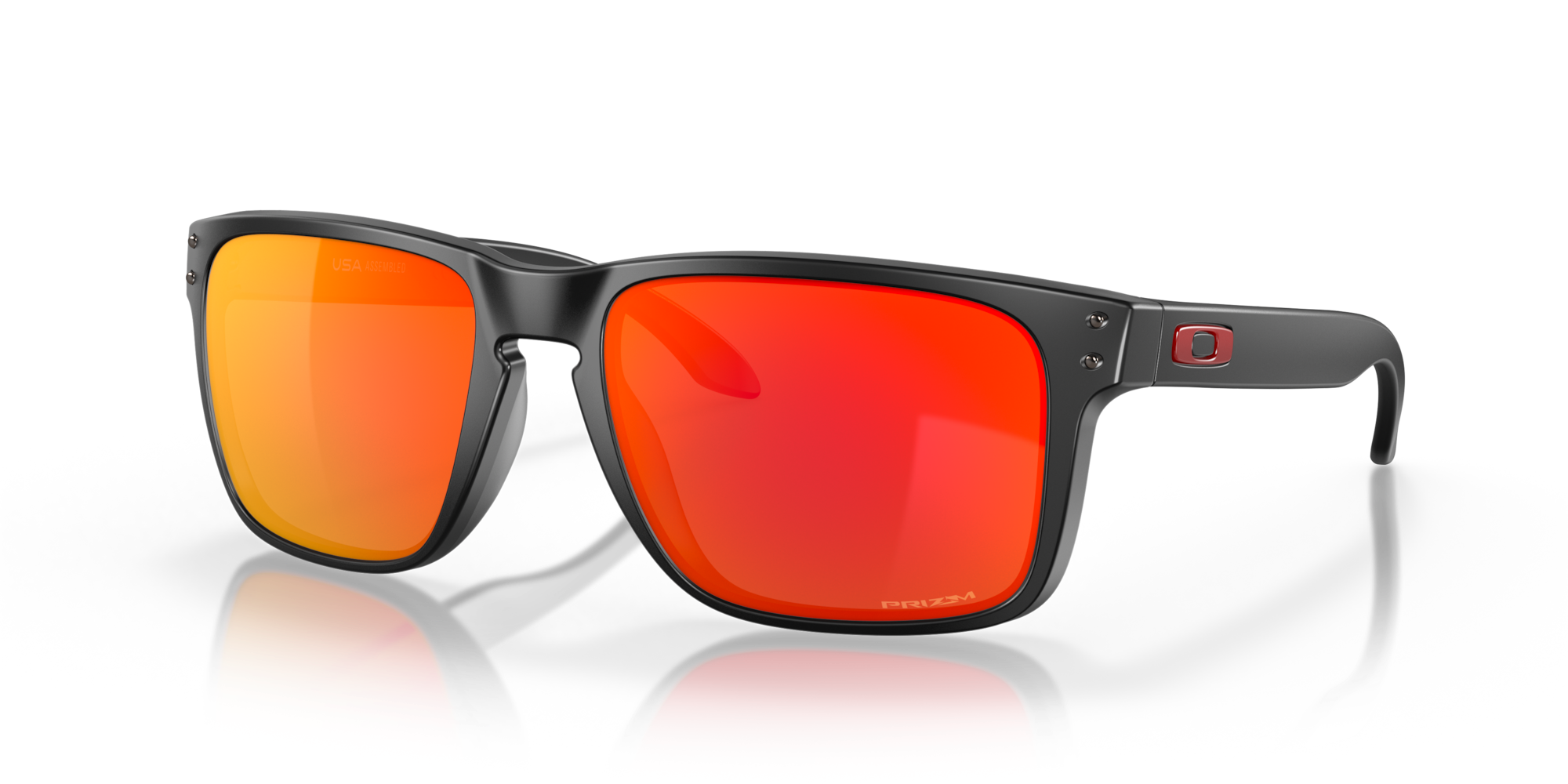 Oakley Holbrook Xl Matte Black Prizm Ruby Lens - Bentgate Mountaineering