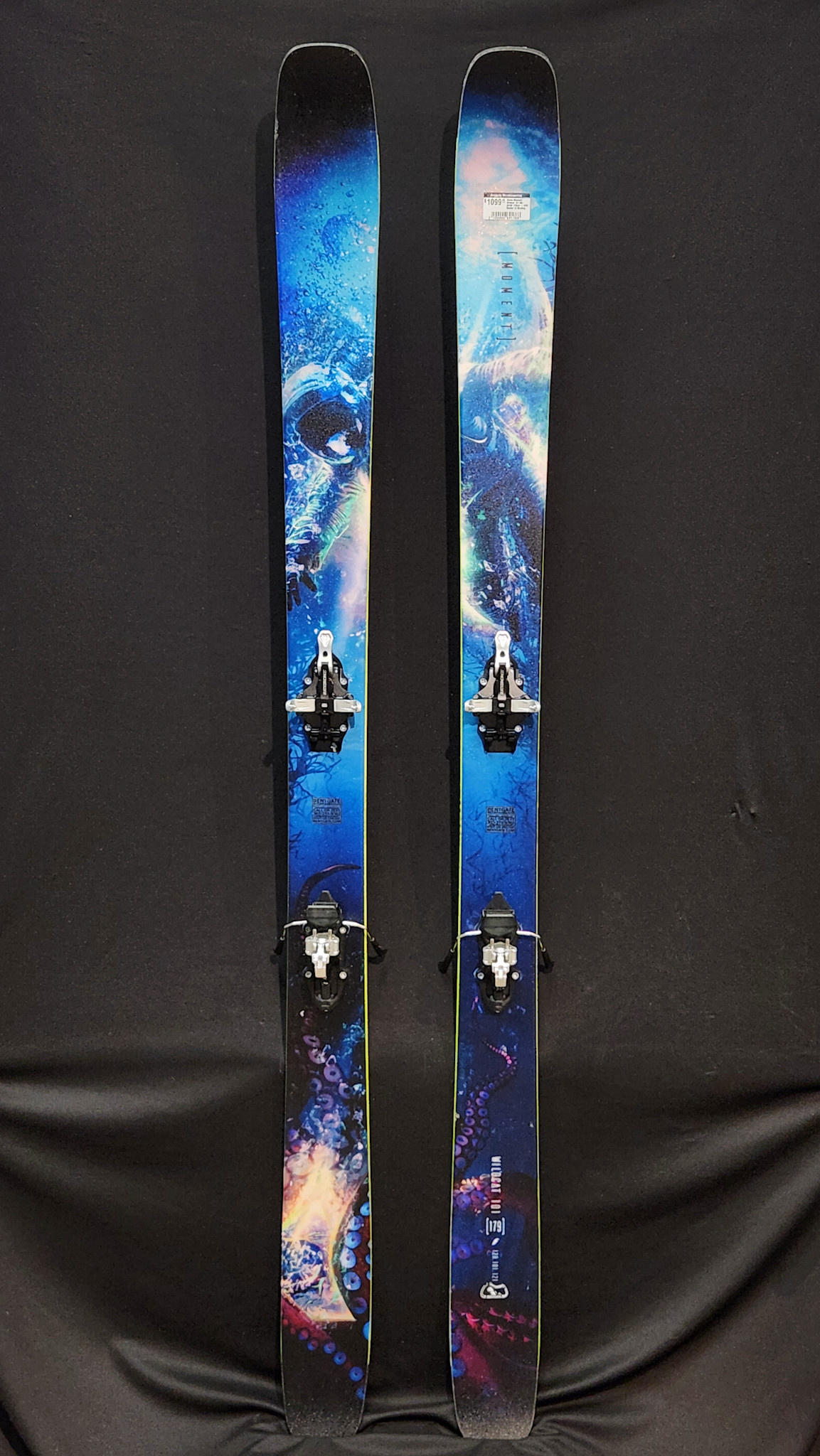 Demo Moment Wildcat 101 Ski 24/25 179cm - ATK Raider 12 Binding ...