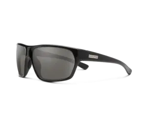 Suncloud Boone Black Polarized Gray Sunglasses - Bentgate Mountaineering