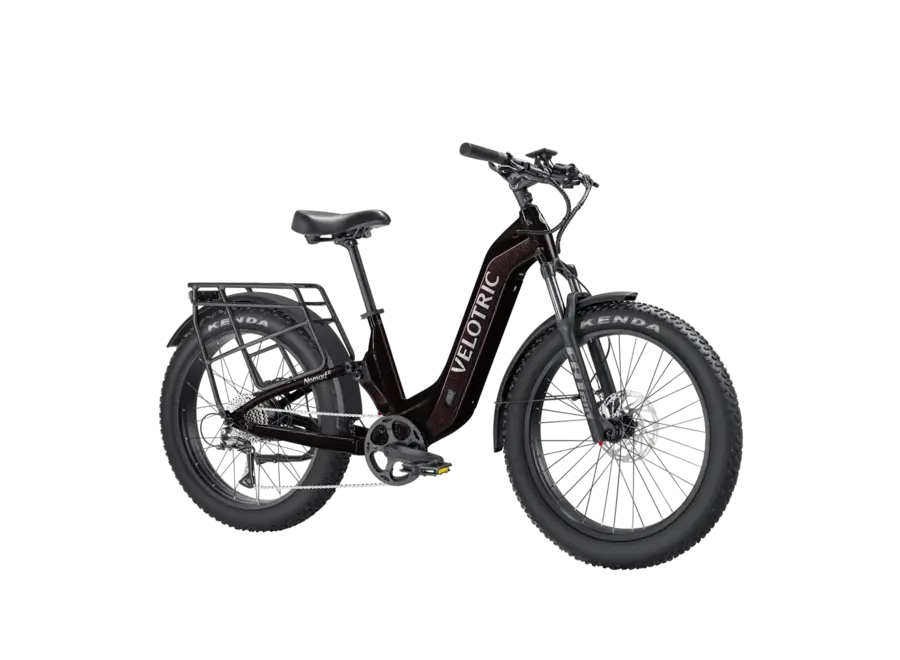 Velotric Nomad 2X Step Thru Full Suspension Fat Tire Ebike - Bentgate Mountaineering