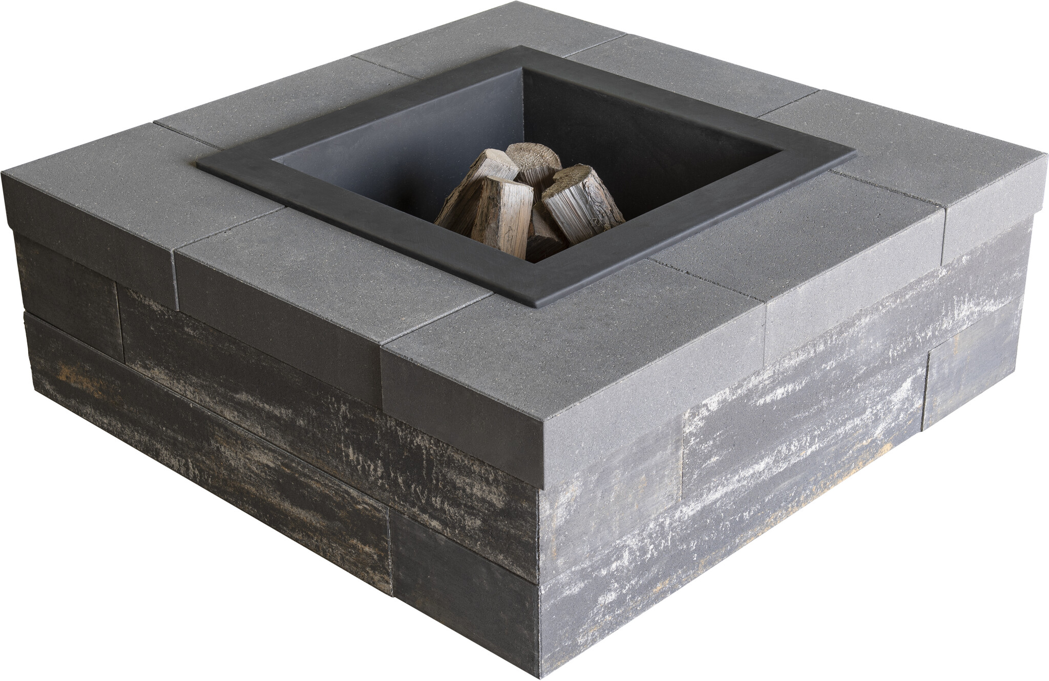 Modern Backyard Fire Pit Kit | Architextures Outdoor Fire Feature - CLS ...