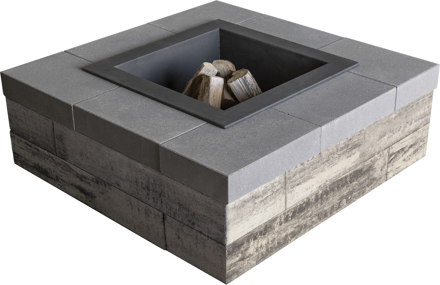 Modern Backyard Fire Pit Kit | Architextures Outdoor Fire Feature - CLS ...