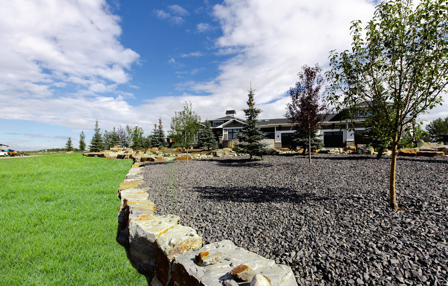 40mm Rundle Rock | Bagged Black Landscaping Rock | CLS Calgary - CLS ...