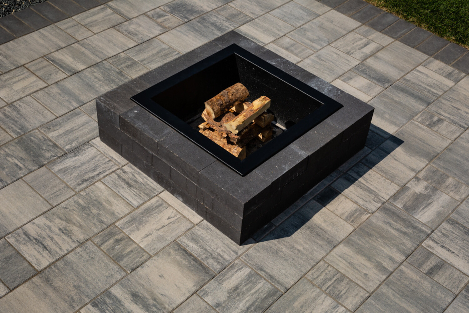 Barkman Caliber Stone Fire Pit Kit – Charcoal Outdoor Fire Pit - CLS ...