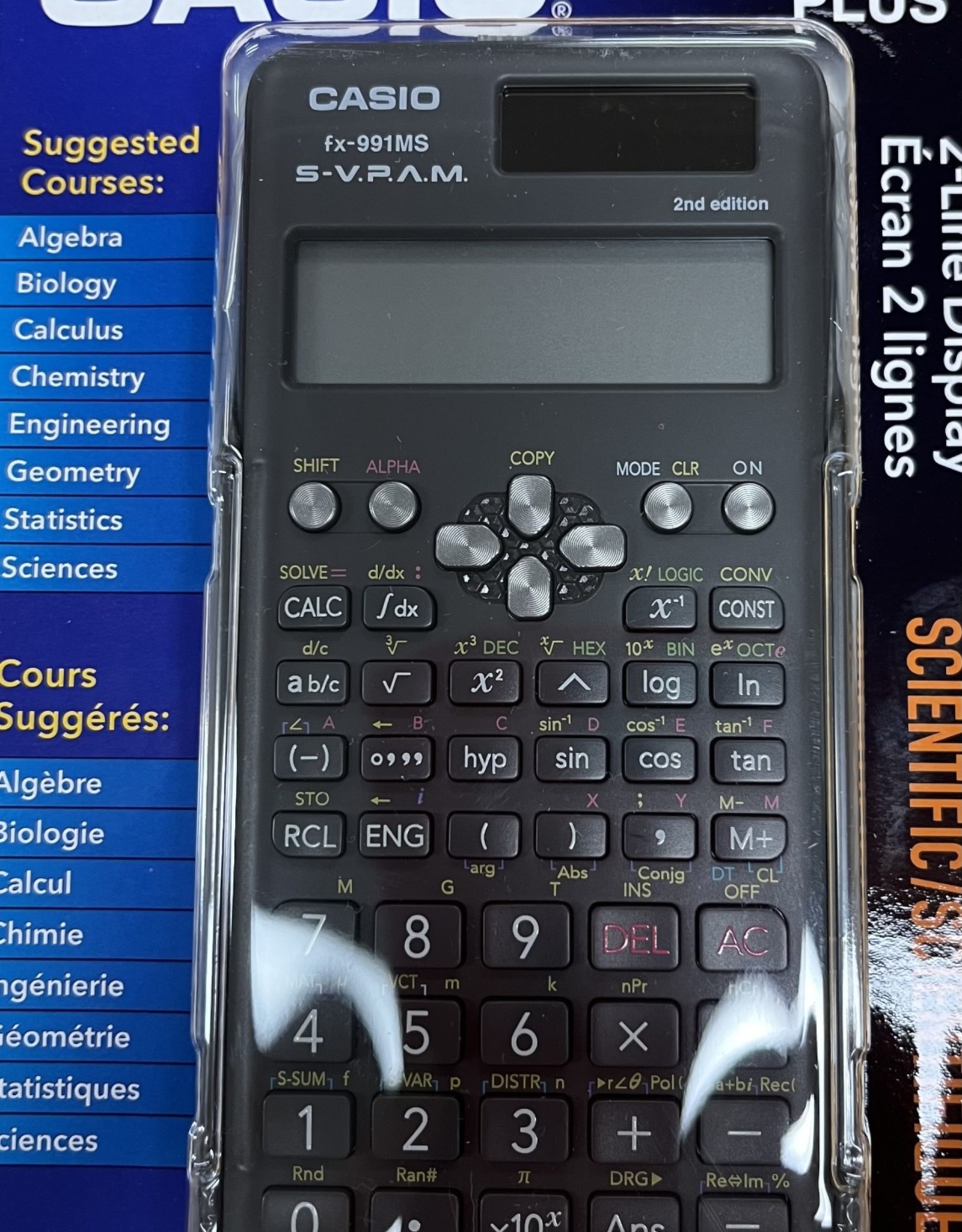 CALCULADORA CASIO FX 991LAPLUS 2 W Ubicaciondepersonas cdmx gob mx